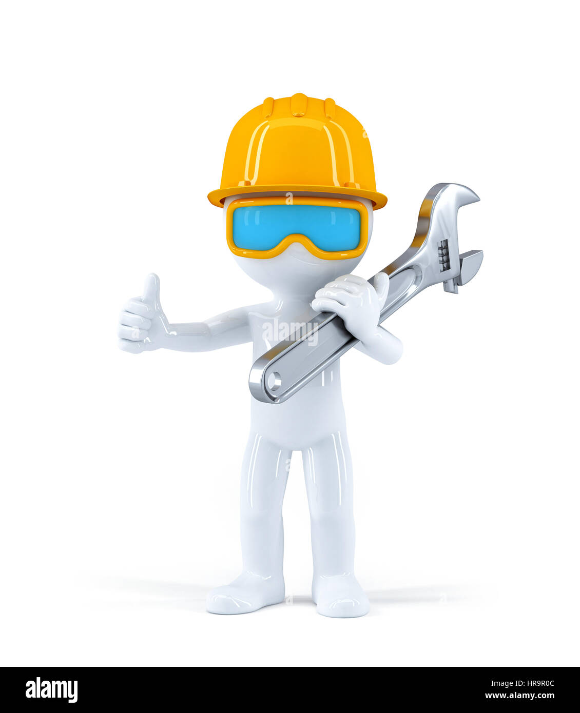 Cartoon adjustable wrench hi-res stock photography and images - Alamy