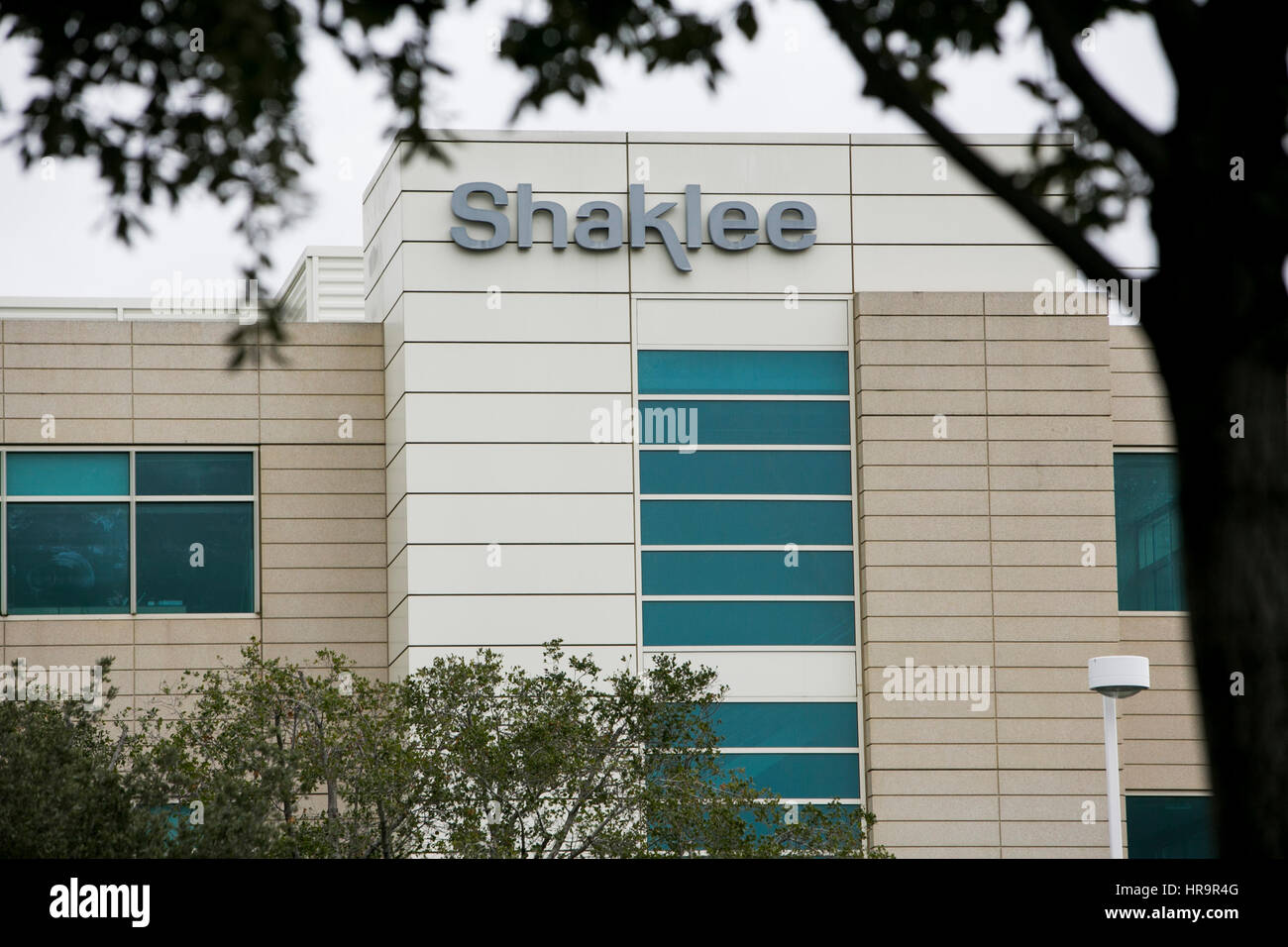 A logo sign outside of the headquarters of the Shaklee Corporation in ...