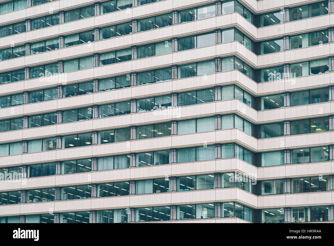 Windows office building or exterior of glass residential building Stock ...