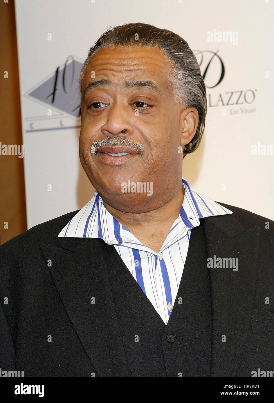 Reverend Al Sharpton pictured at the grand opening of Jay-Z's 40/40 ...