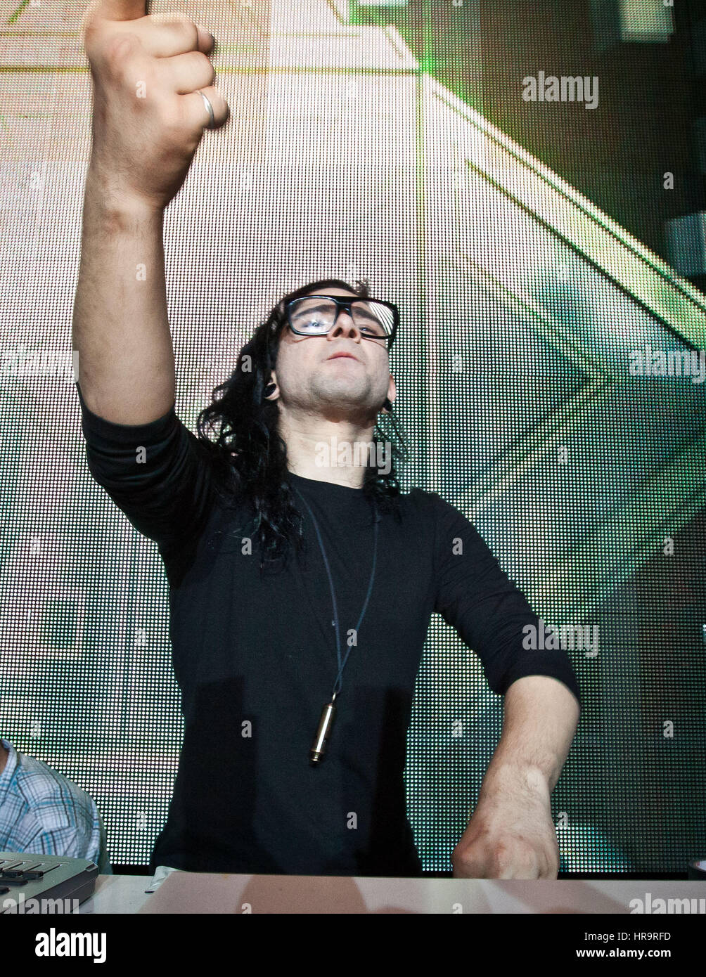 Skrillex where hi-res stock photography and images - Alamy