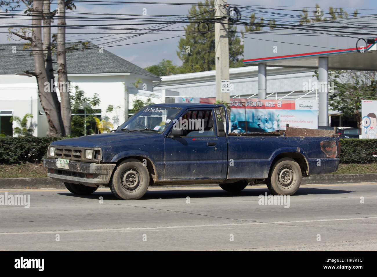 Old mazda truck hi-res stock photography and images - Alamy