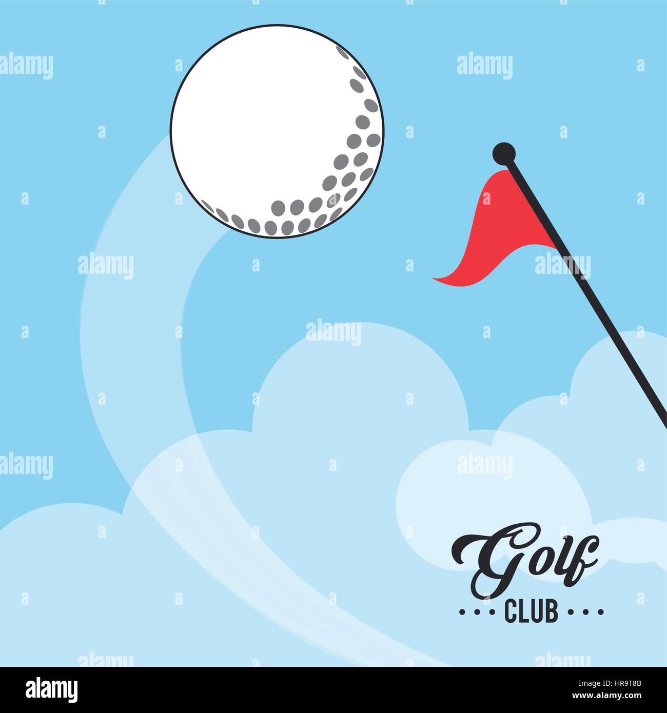 Plastic red flag Stock Vector Images - Alamy