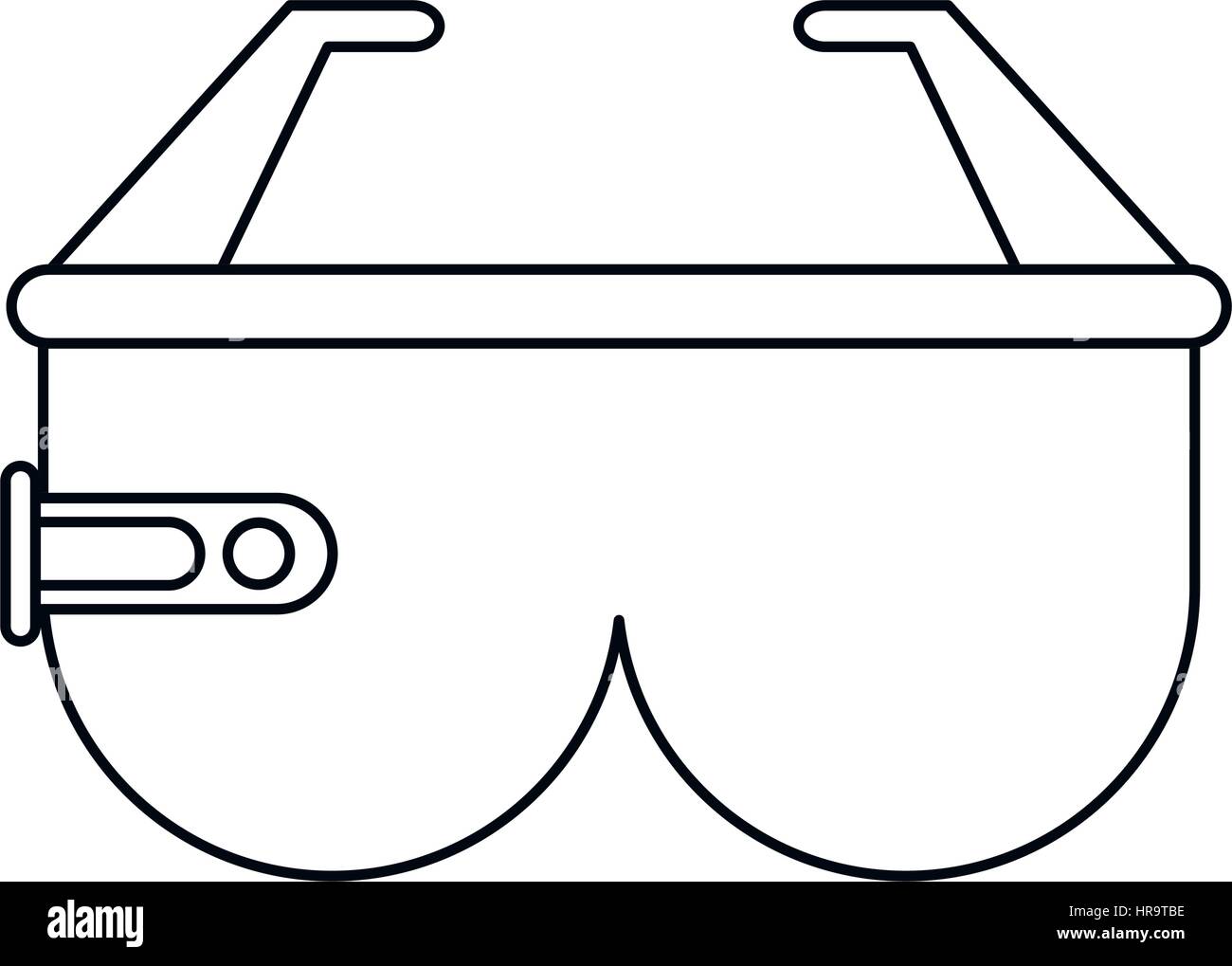 Smart drone linear icon Cut Out Stock Images & Pictures - Alamy