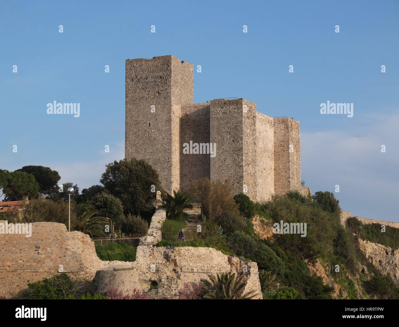 Elegant towers of Talamone, Maremma, Tuscany, Italy Stock Photo - Alamy