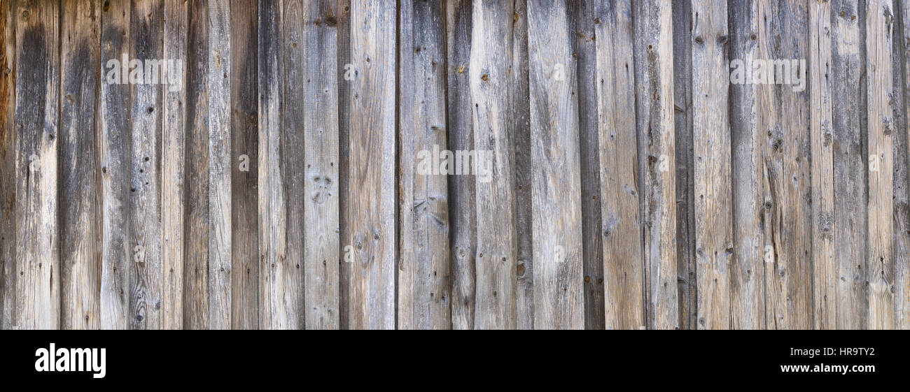 Weathered board wall panorama Stock Photo - Alamy