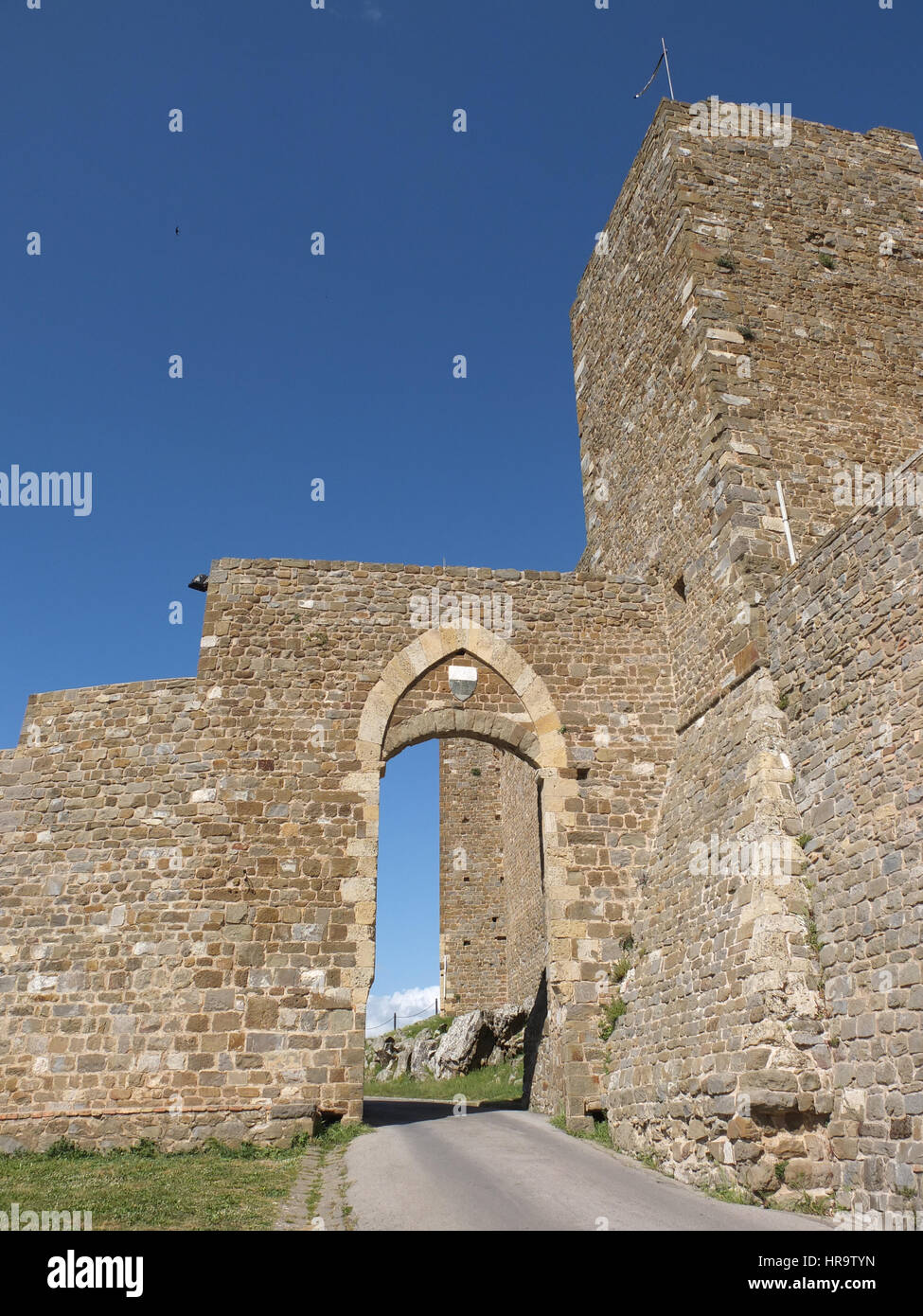 The Rocca fortress, Montalcino, Tuscany, Italy Stock Photo - Alamy