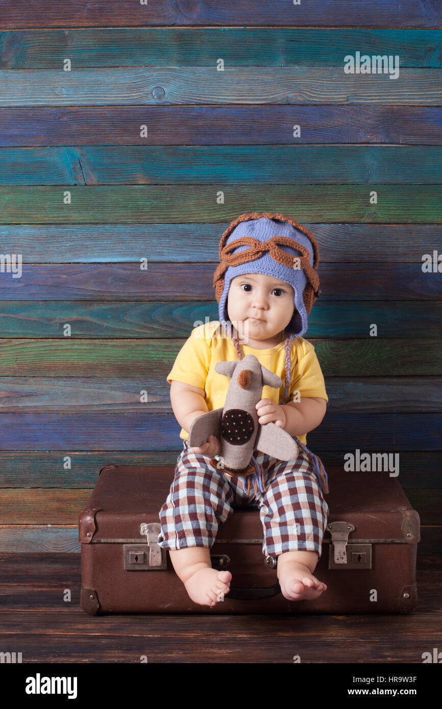 Baby boy playing Stock Photo - Alamy