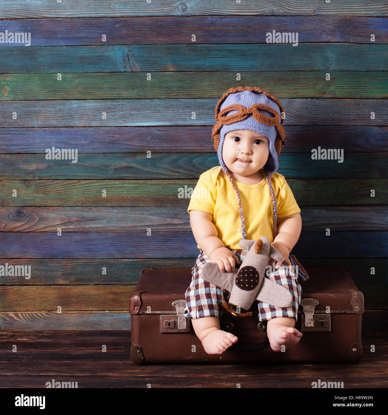 Baby boy playing Stock Photo - Alamy