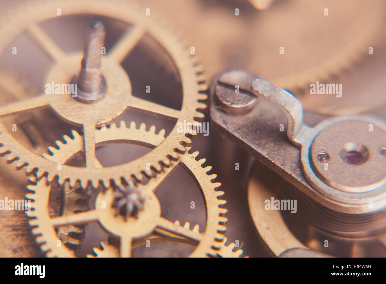 Mechanical watches background Stock Photo - Alamy