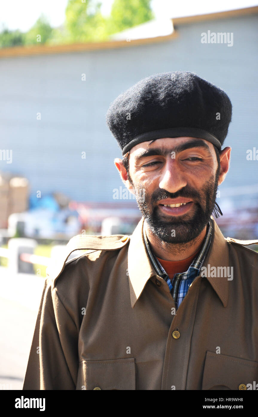 A local Kashmiri Muslim guard/security, in Srinagar, India (Photo ...