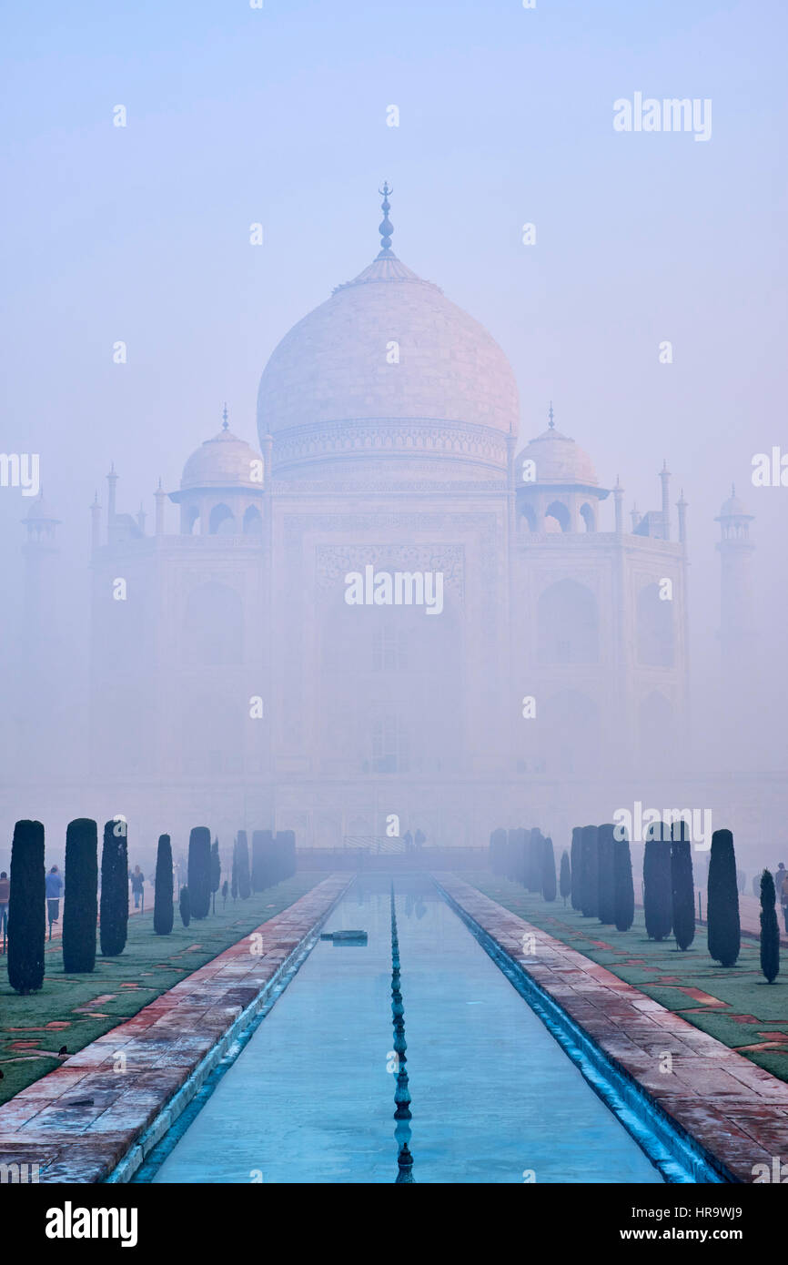 India, Uttar Pradesh state, Agra, Taj Mahal, Unesco world heritage ...