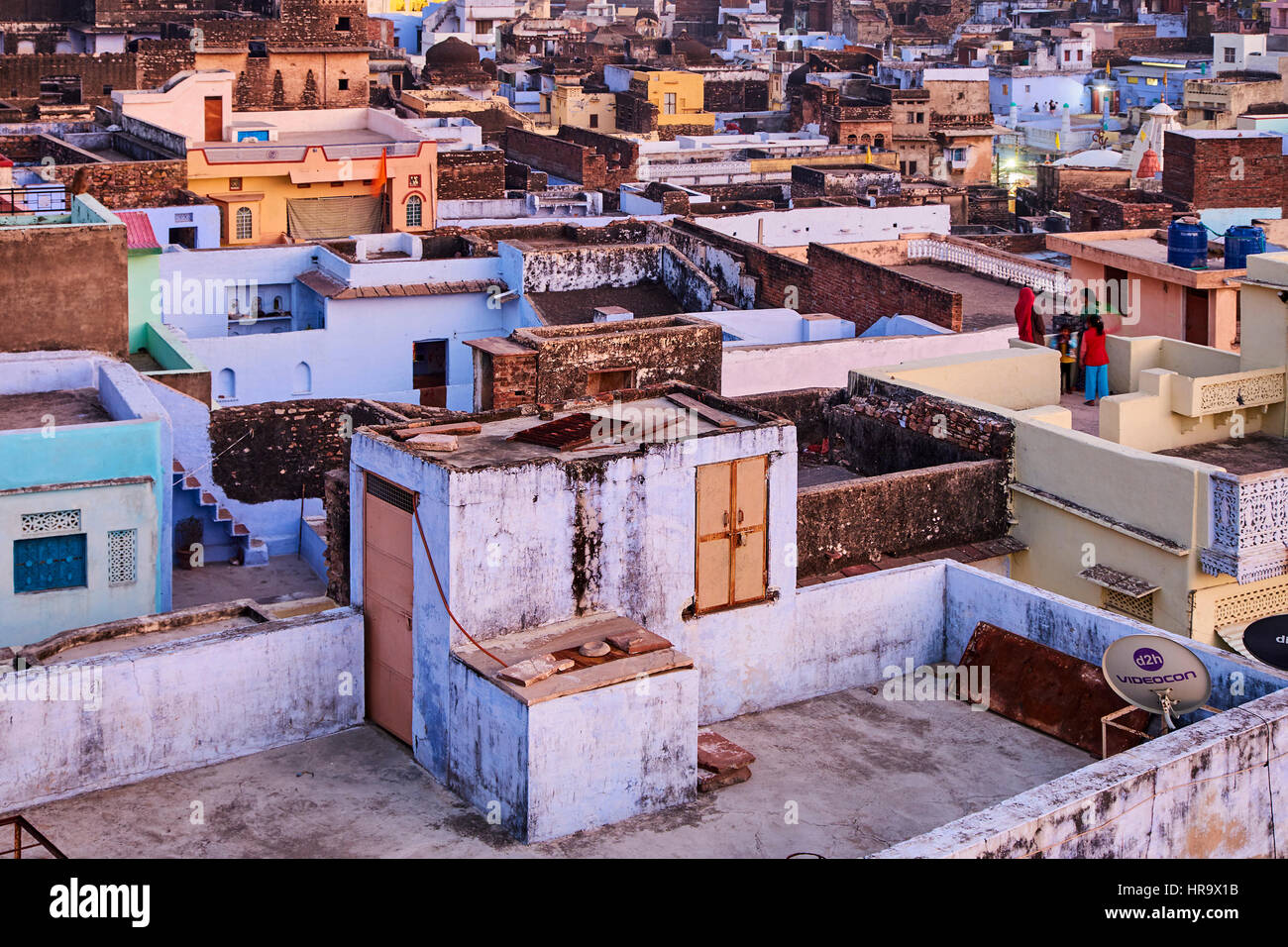 India, Rajasthan, Bundi, the old city Stock Photo - Alamy