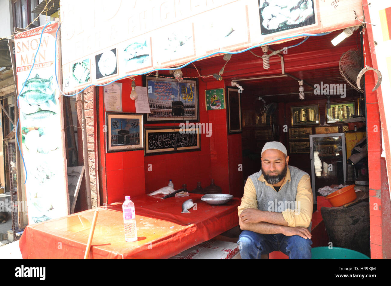A local Kashmiri Meat Shop in Srinagar, India (Photo Copyright © by ...