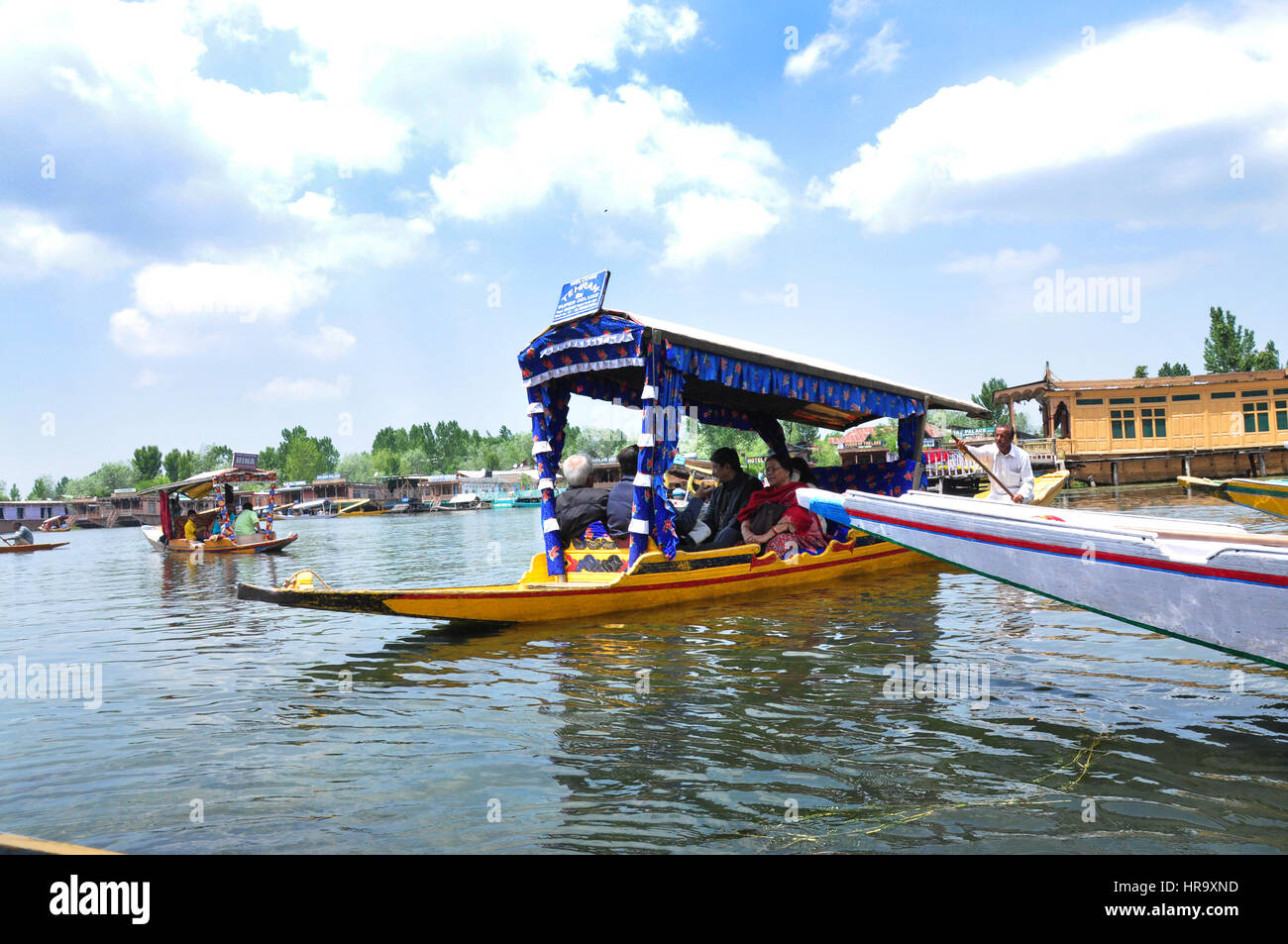 Shikara Boat In Dal Lake , Kashmir India (Photo Copyright © by Saji ...