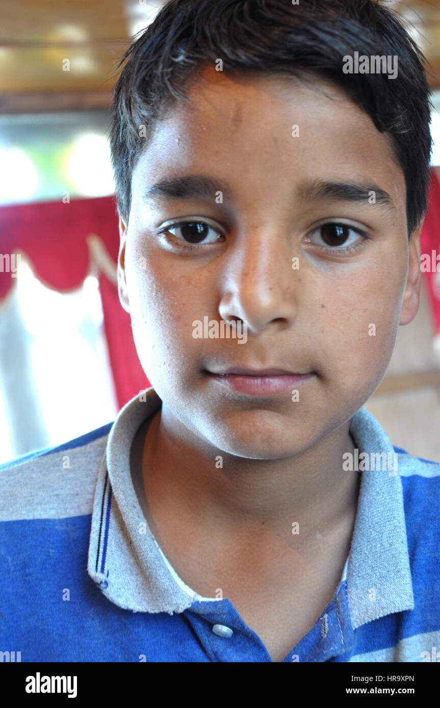Kashmiri Boy (Photo Copyright © by Saji Maramon Stock Photo - Alamy