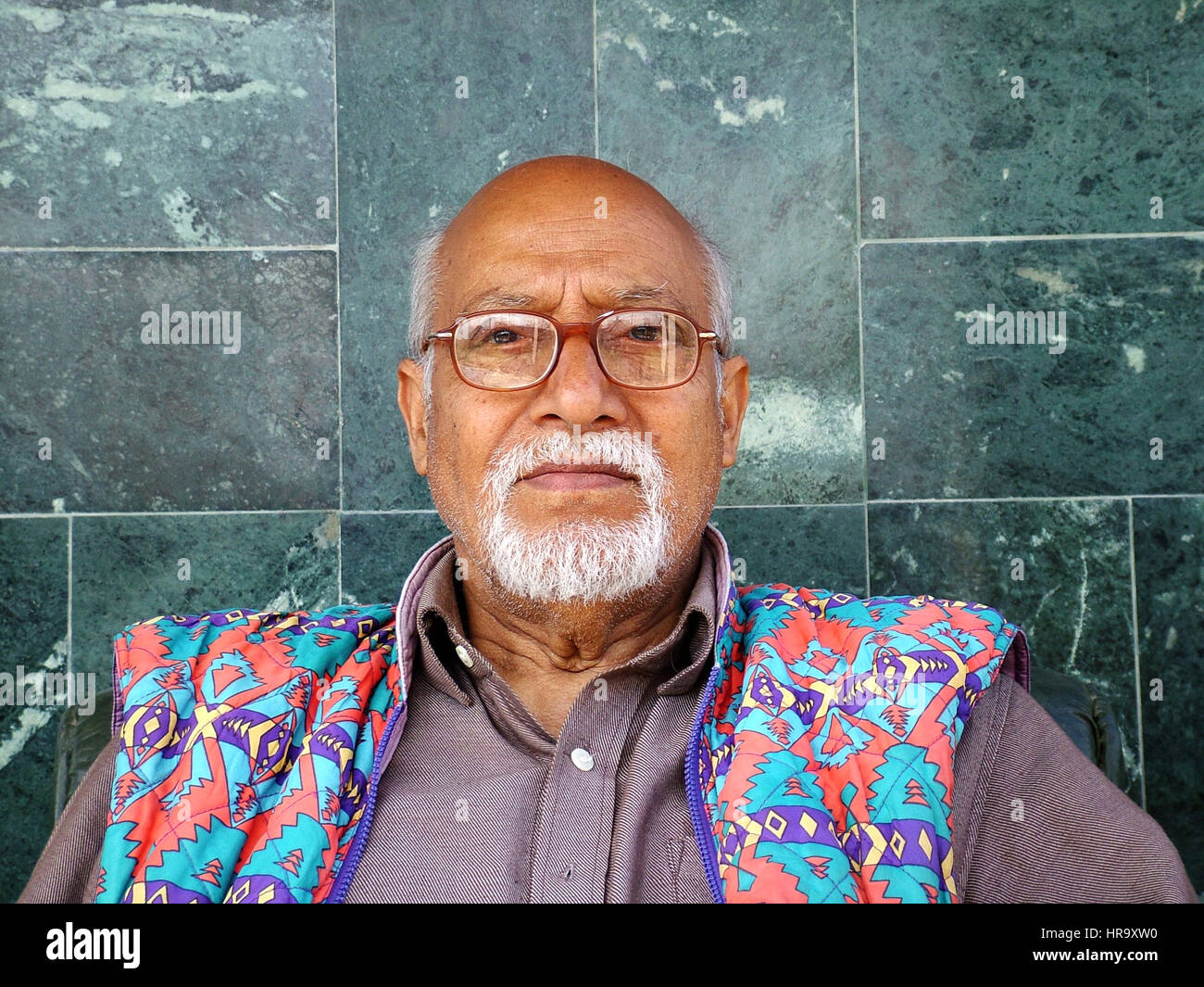 Sufi Mystic Prof. Fida Hassnain, Kashmir (Photo Copyright © by Saji ...