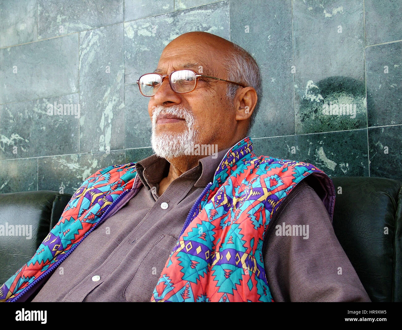Sufi Mystic Prof. Fida Hassnain, Kashmir (Photo Copyright © by Saji ...