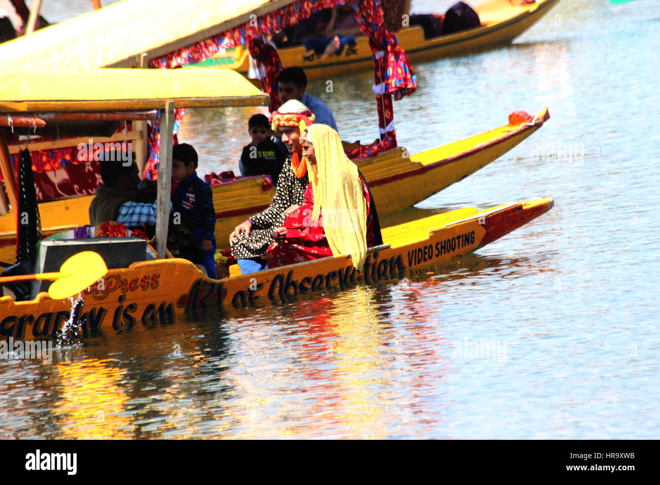 Shikara Ride at Dal Lake, Kashmir (Photo Copyright © by Saji Maramon ...