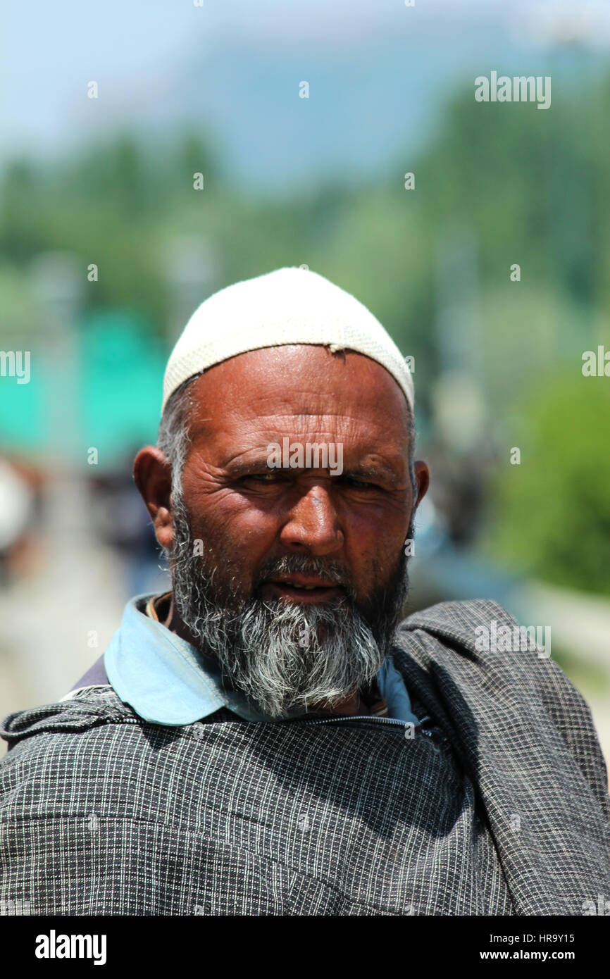 A local Kashmiri Muslim man in Srinagar, India (Photo Copyright © by ...