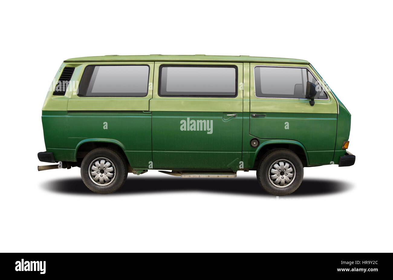 Old Classic Blue White Volkswagen Stock Photos & Old Classic Blue White ...