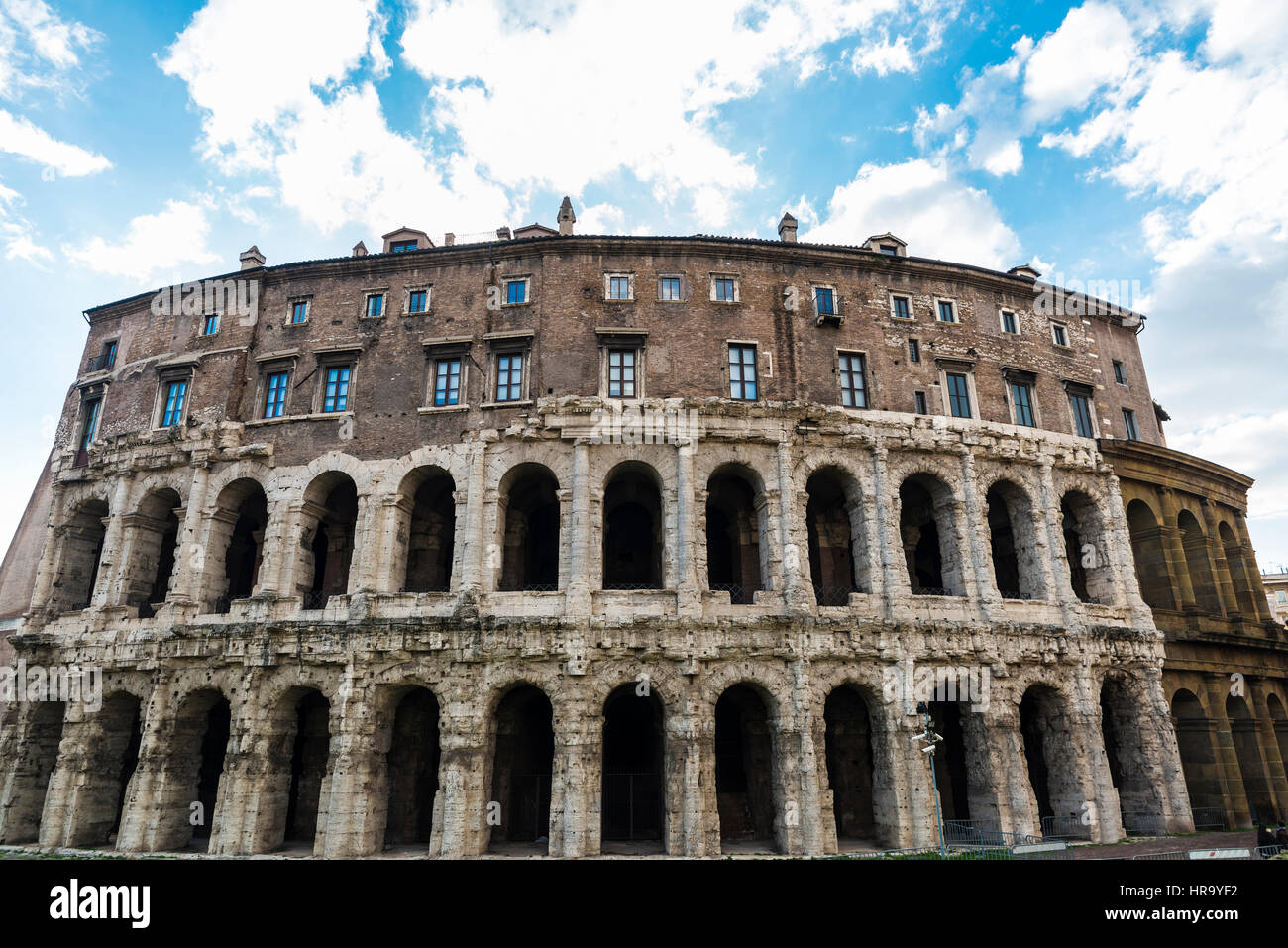 Marcello Theater, it was the first theater of stone in Rome, Italy ...