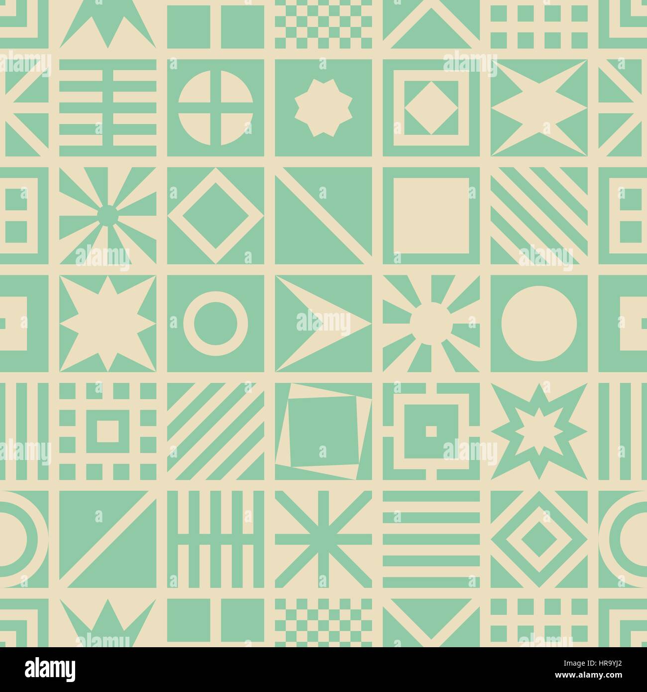 Detailed pattern of geometric shapes Stock Vector Images - Alamy