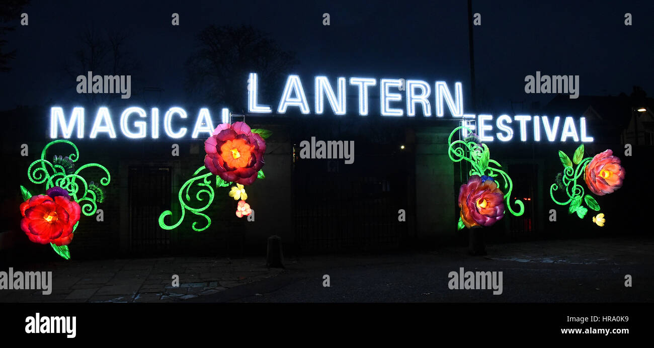 Magical Lantern Festival at Chiswick House and Garden, London Featuring ...