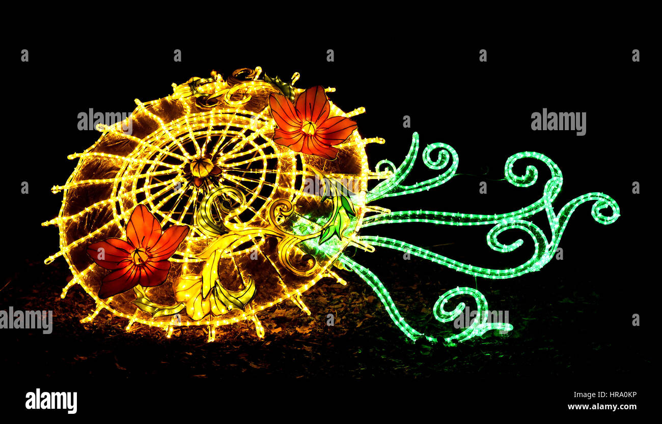 Magical Lantern Festival at Chiswick House and Garden, London Featuring ...