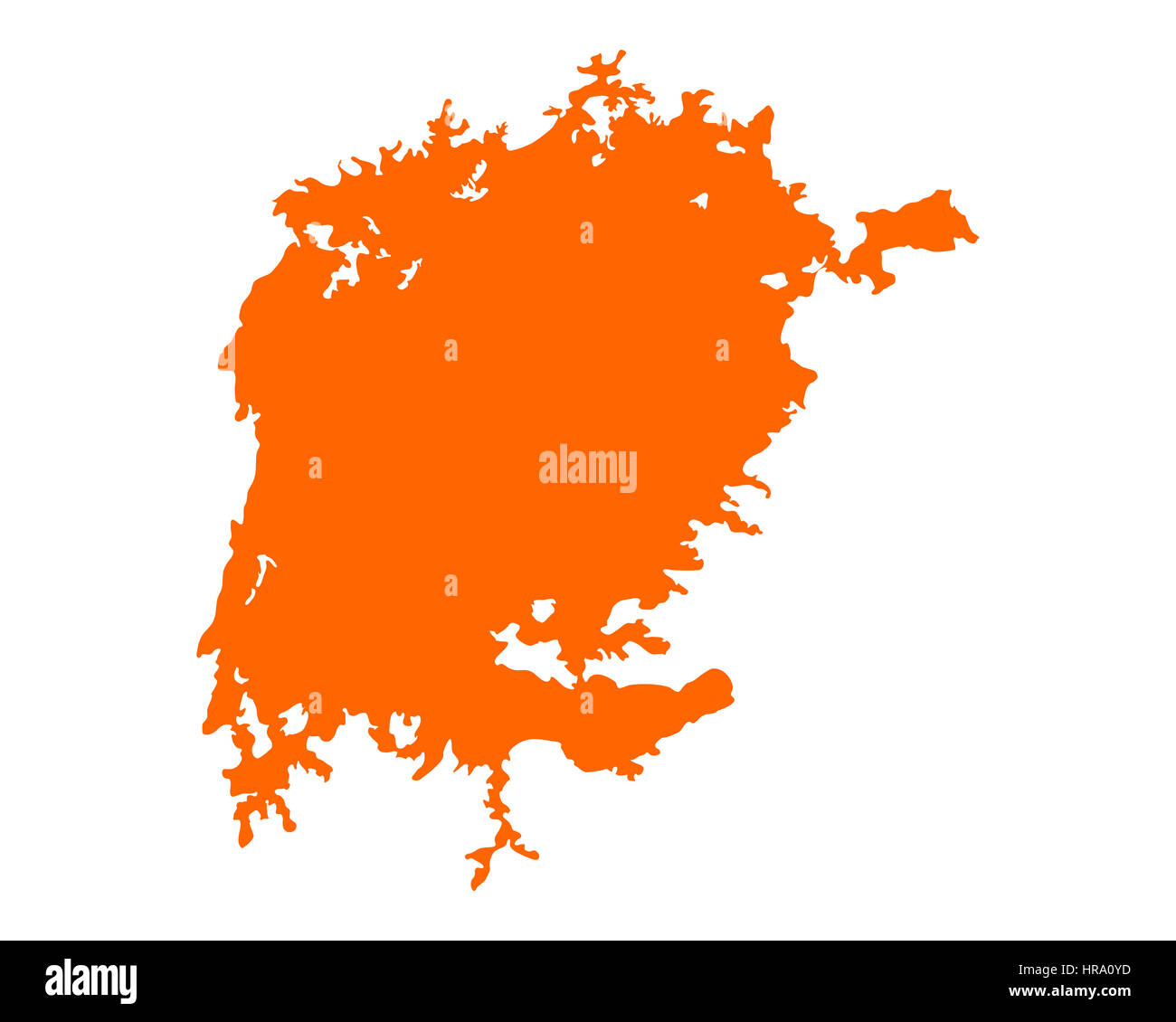 Map of Lake Victoria Stock Photo - Alamy