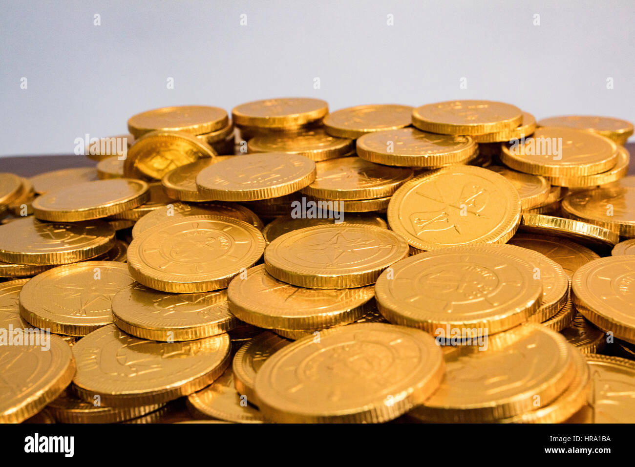 stacked and gathered gold coins : concept of wealth and investment ...