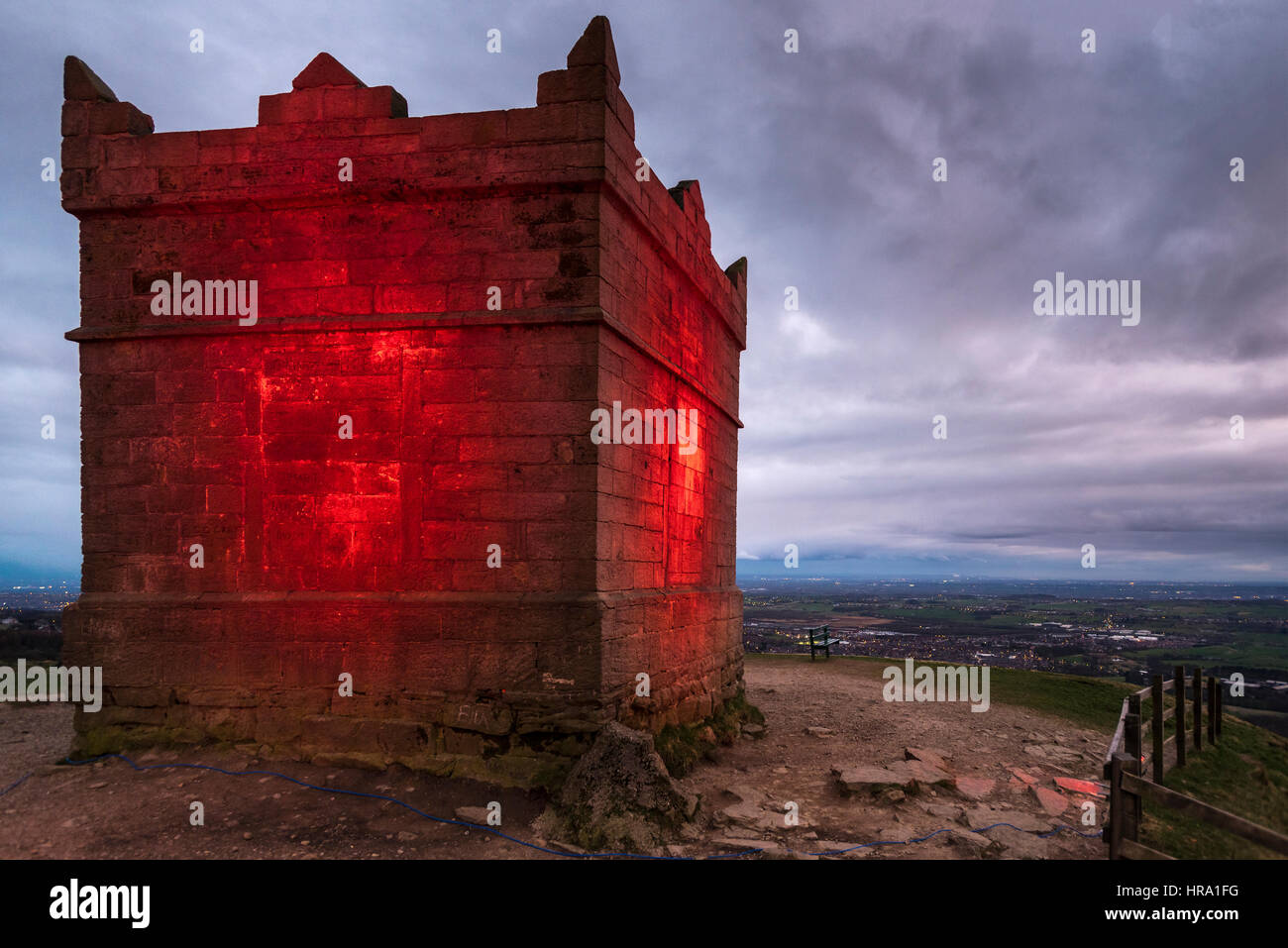 Rivington pike lancashire hi-res stock photography and images - Alamy