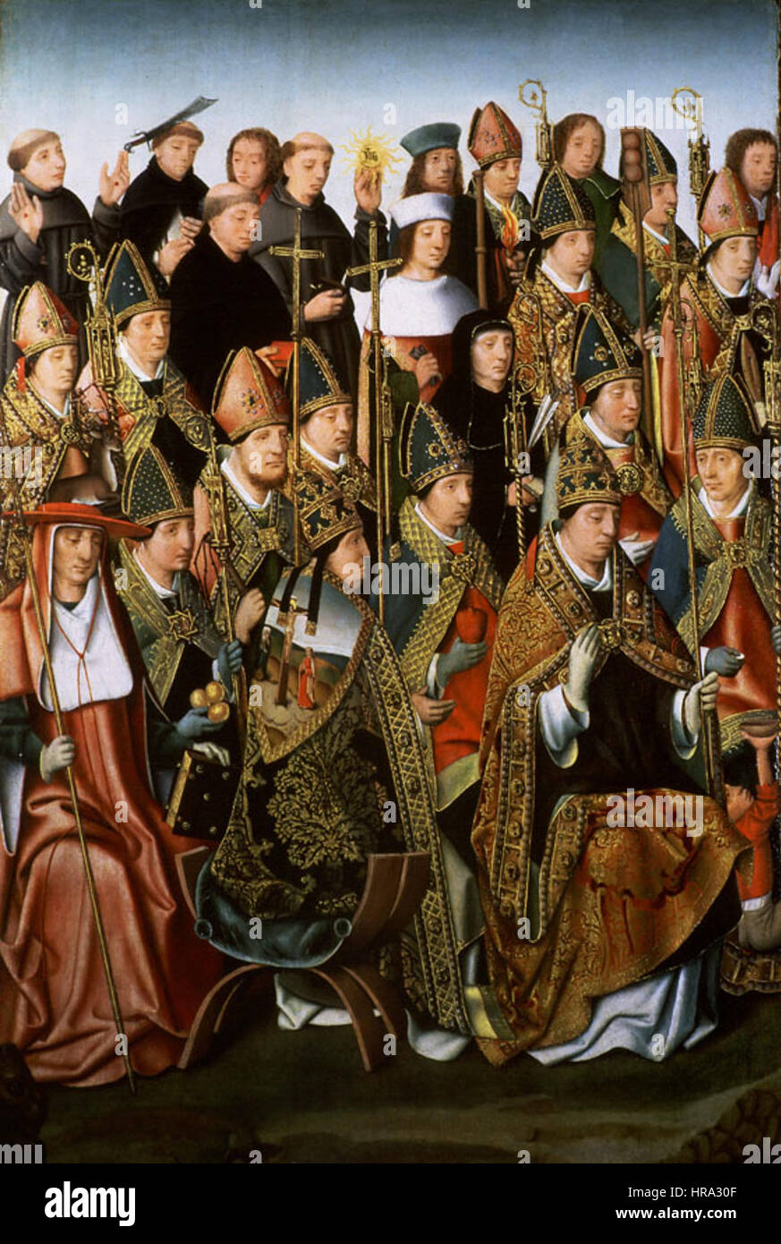 Saints and Doctors of the Church Stock Photo - Alamy