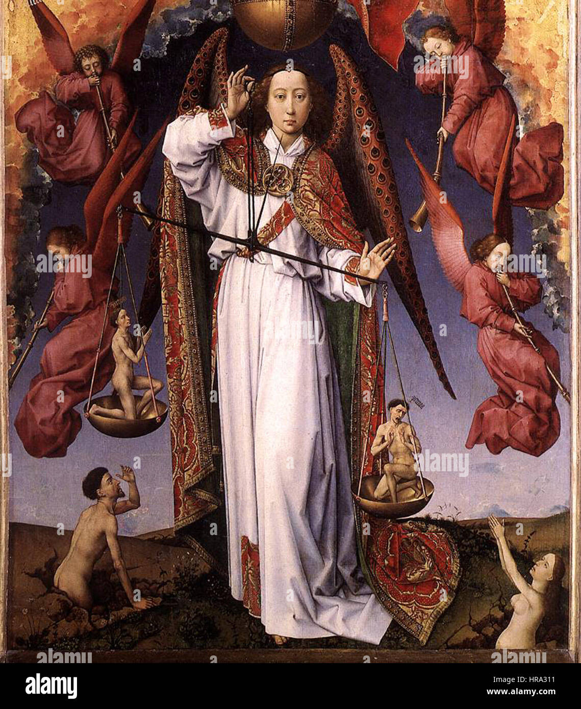 Rogier van der last judgment hi-res stock photography and images - Alamy