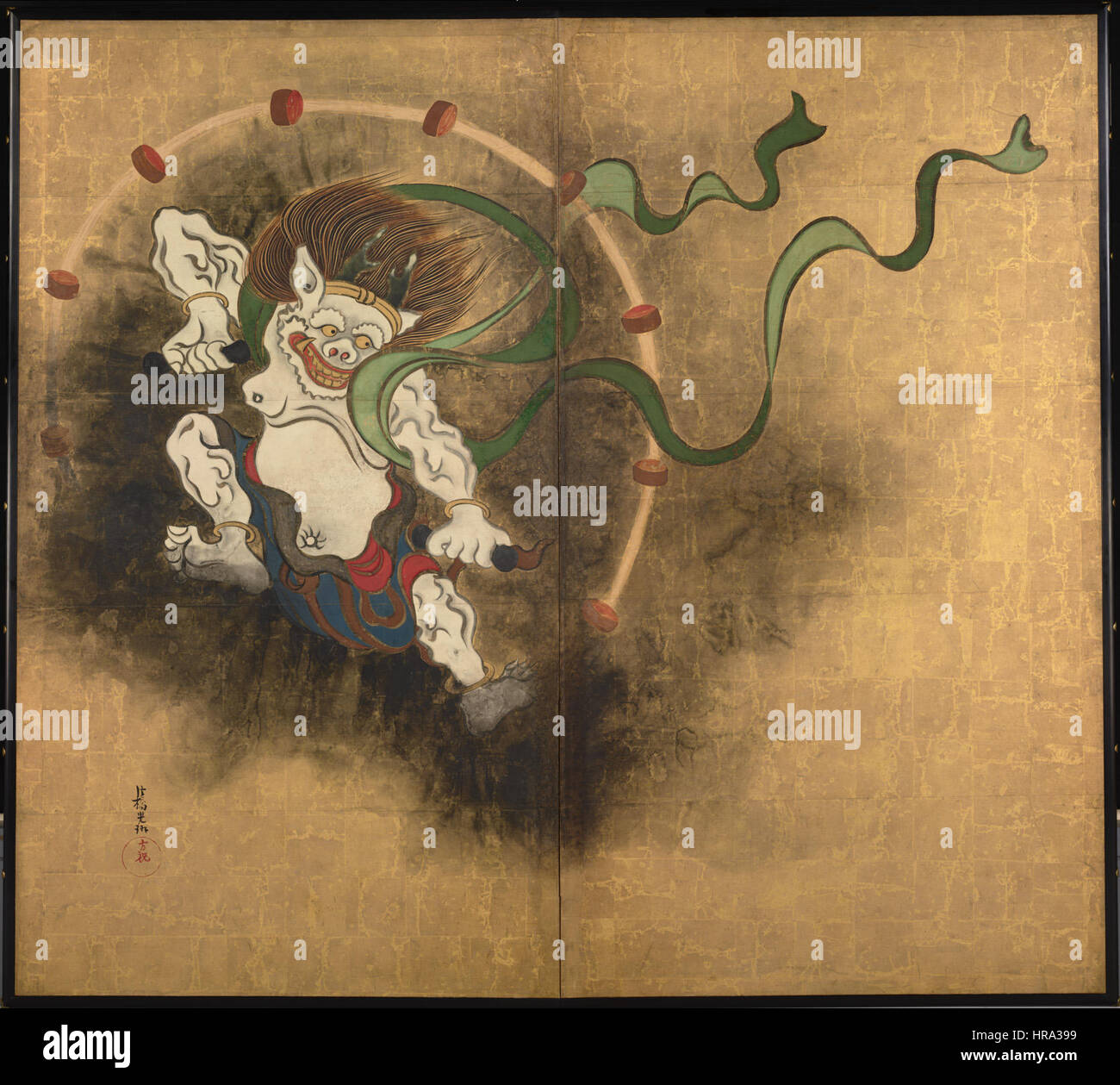 Raijin hi-res stock photography and images - Alamy