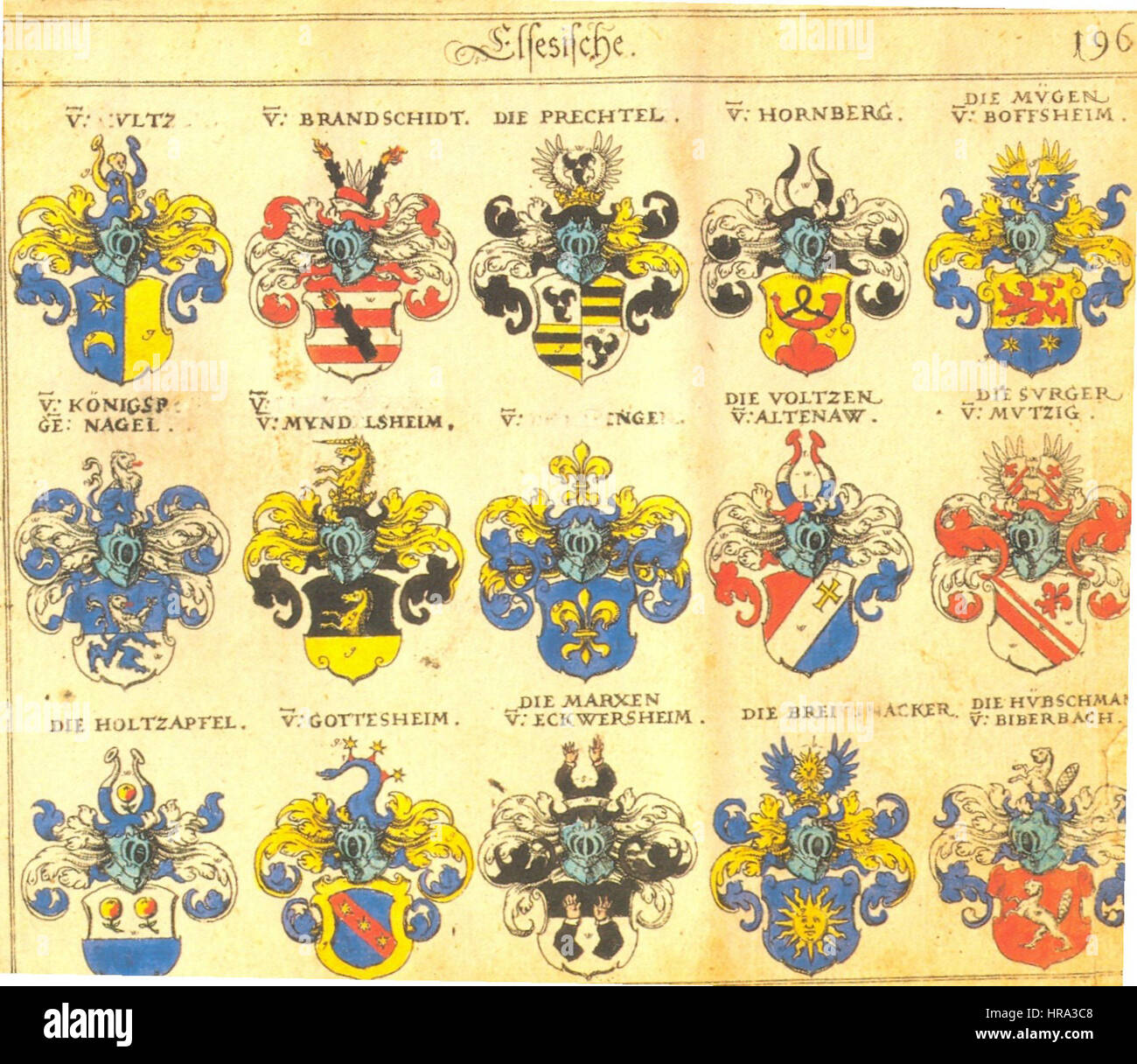 German heraldic heritage hi-res stock photography and images - Alamy