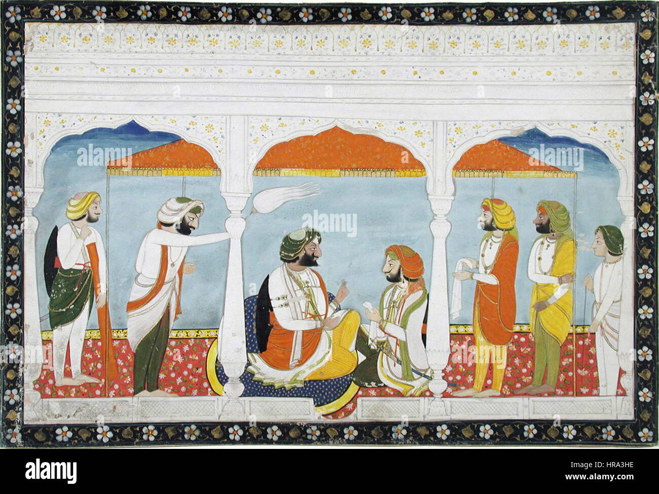 Raja Gulab Singh and His Son Ranbir Singh (6125139262 Stock Photo - Alamy