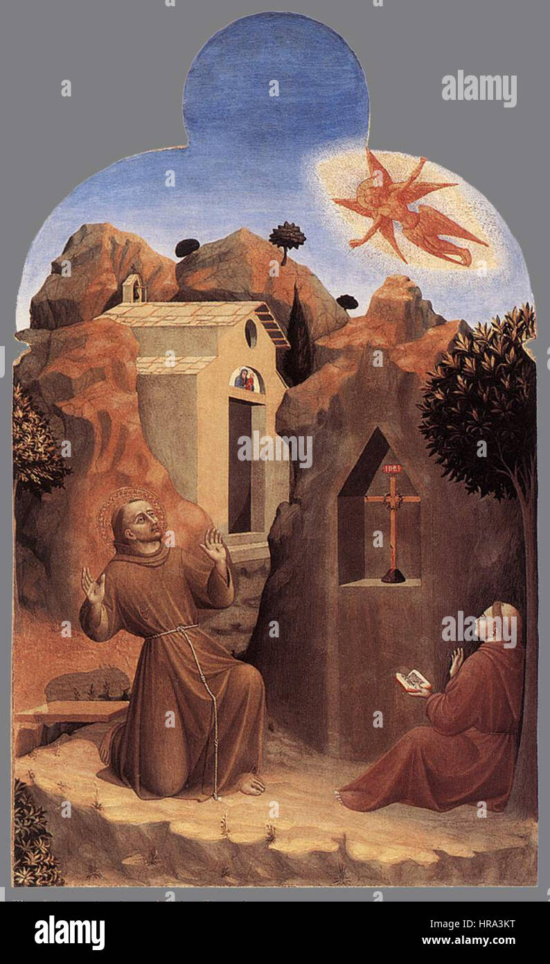 Sassetta - The Stigmatisation of St Francis - WGA20862 Stock Photo - Alamy