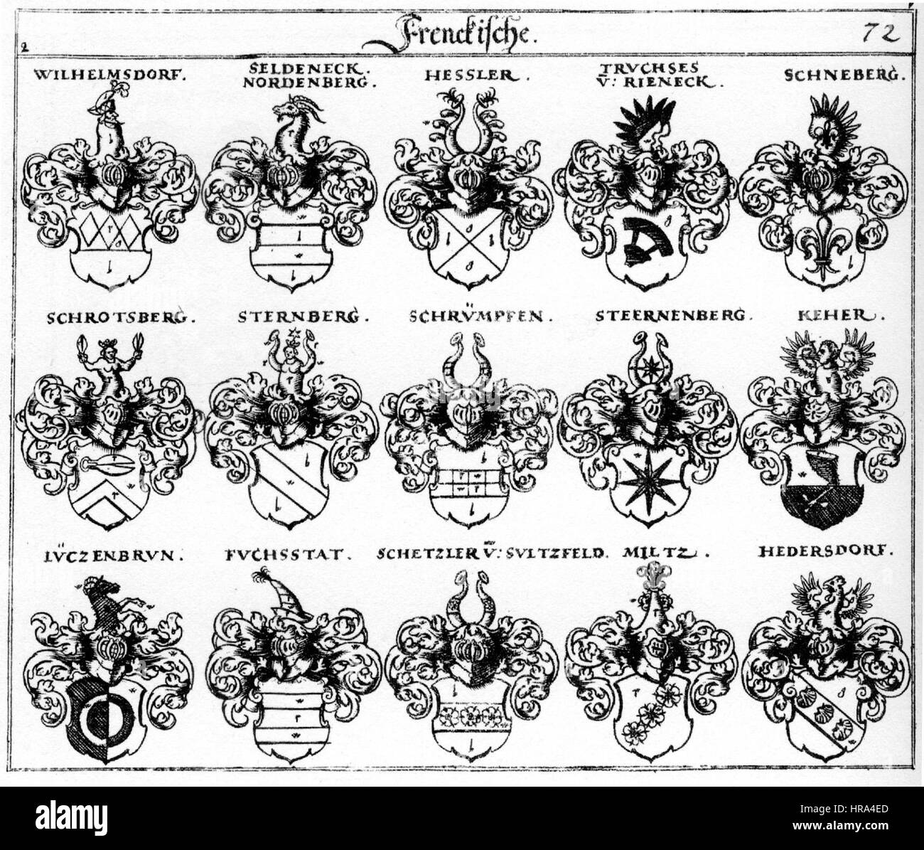 German lineage symbolism artwork Black and White Stock Photos & Images ...