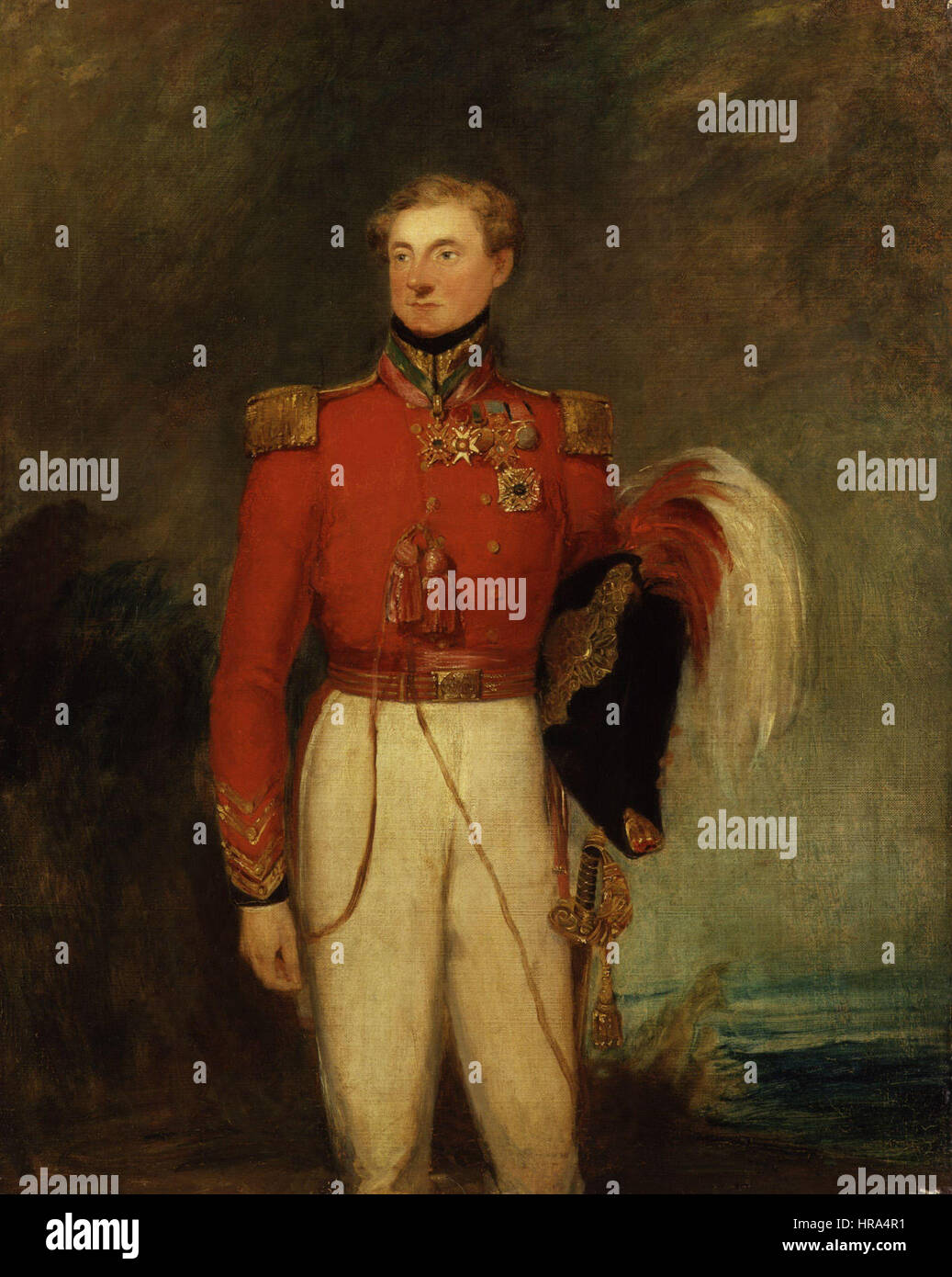 Sir James Macdonell by William Salter Stock Photo - Alamy