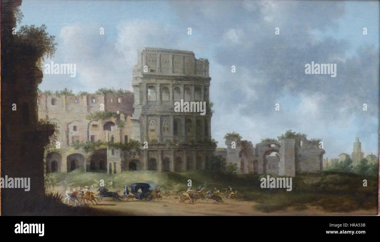 Roman colosseum 17th century hi-res stock photography and images - Alamy
