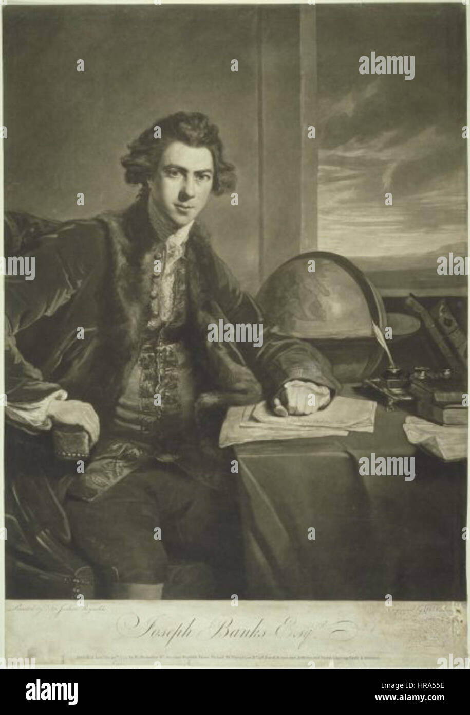 Sir joseph banks hi-res stock photography and images - Alamy