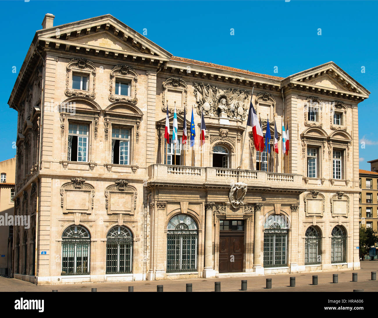 Marseille flag hi-res stock photography and images - Alamy