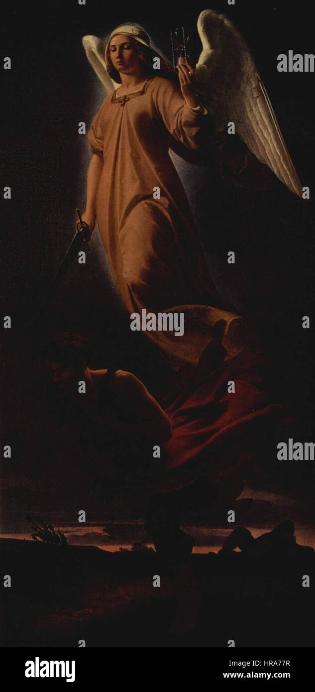 Alfred Rethel - Nemesis, 1837 Stock Photo - Alamy