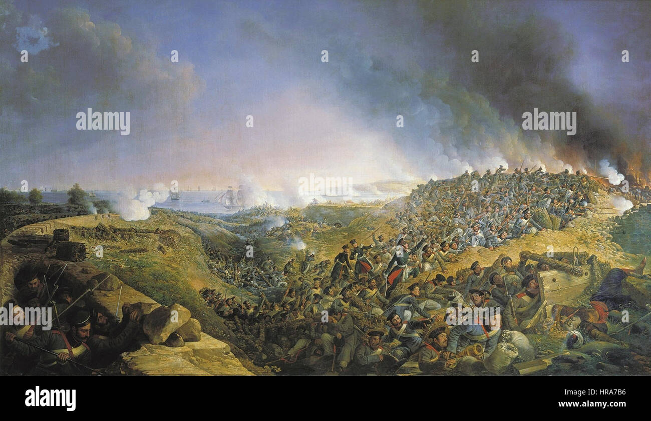 Siege of Varna 1828 Stock Photo - Alamy