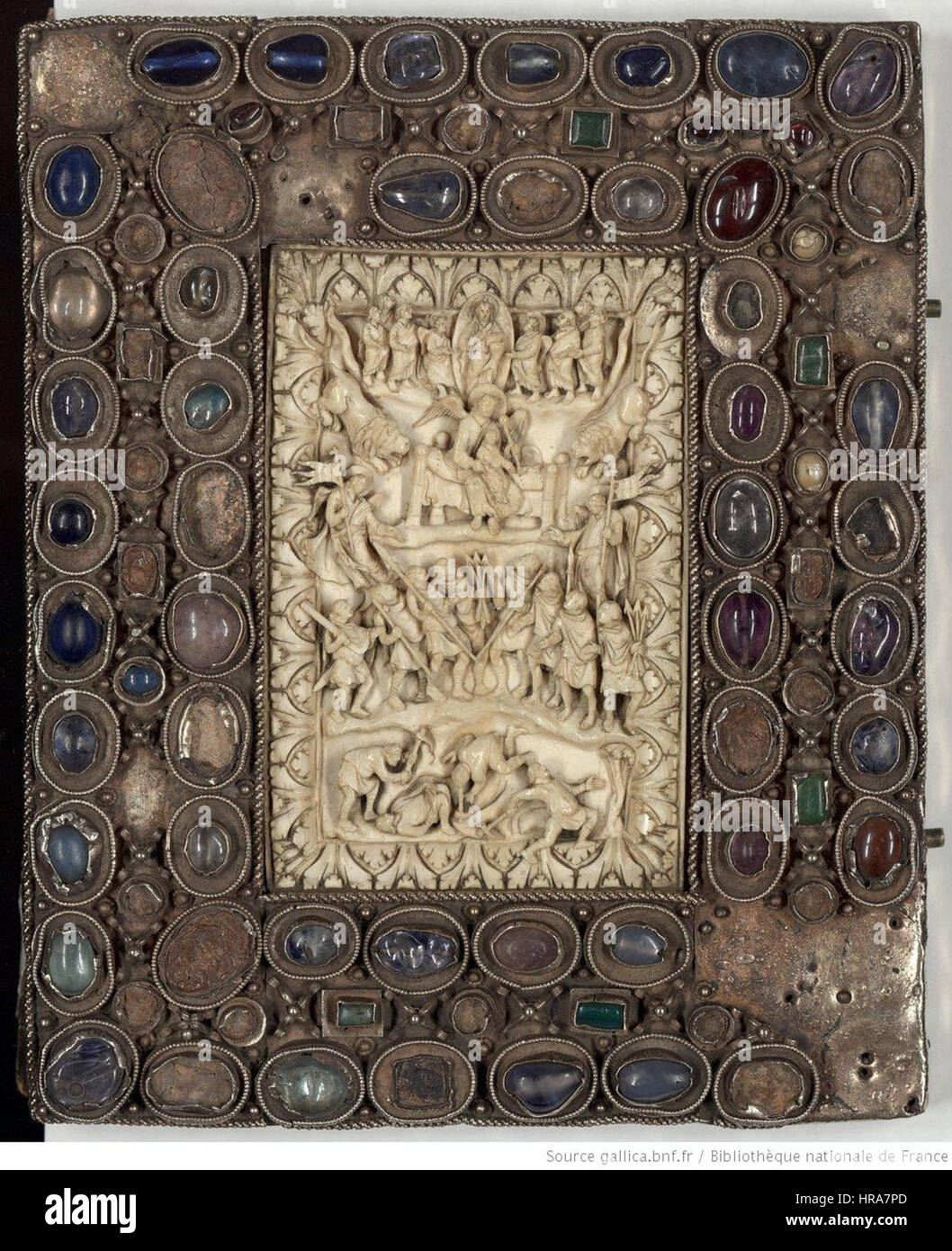 Psautier de Charles le Chauve, reliure 1 Stock Photo - Alamy