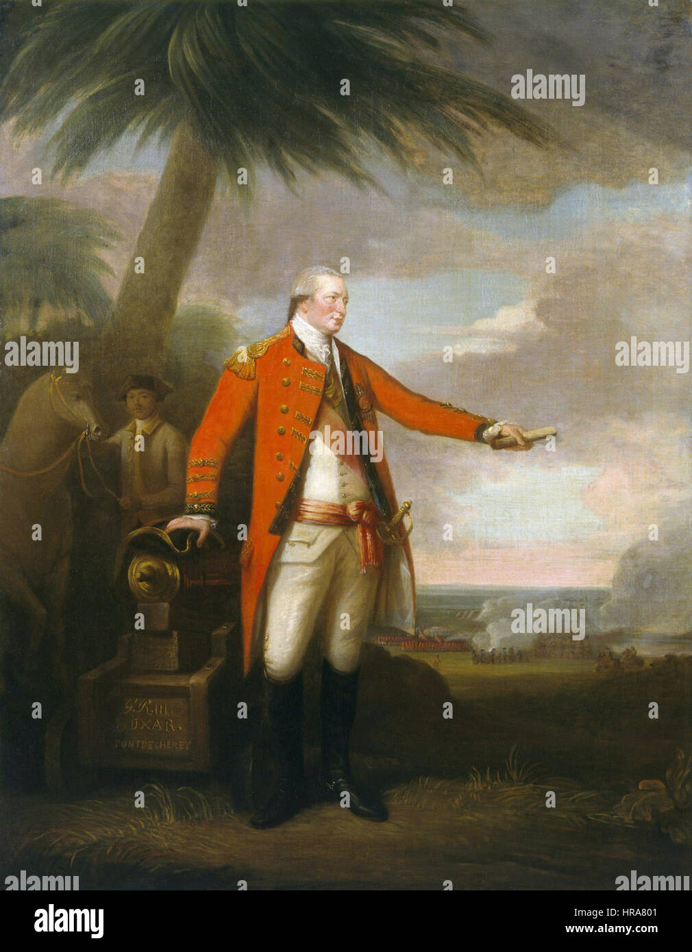 Sir Hector Munro by David Martin Stock Photo - Alamy