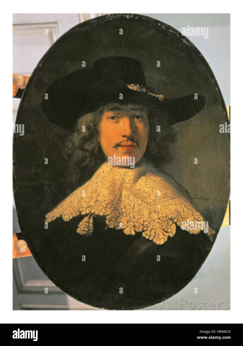 Rembrandt Portrait of a Young Bachelor Stock Photo - Alamy