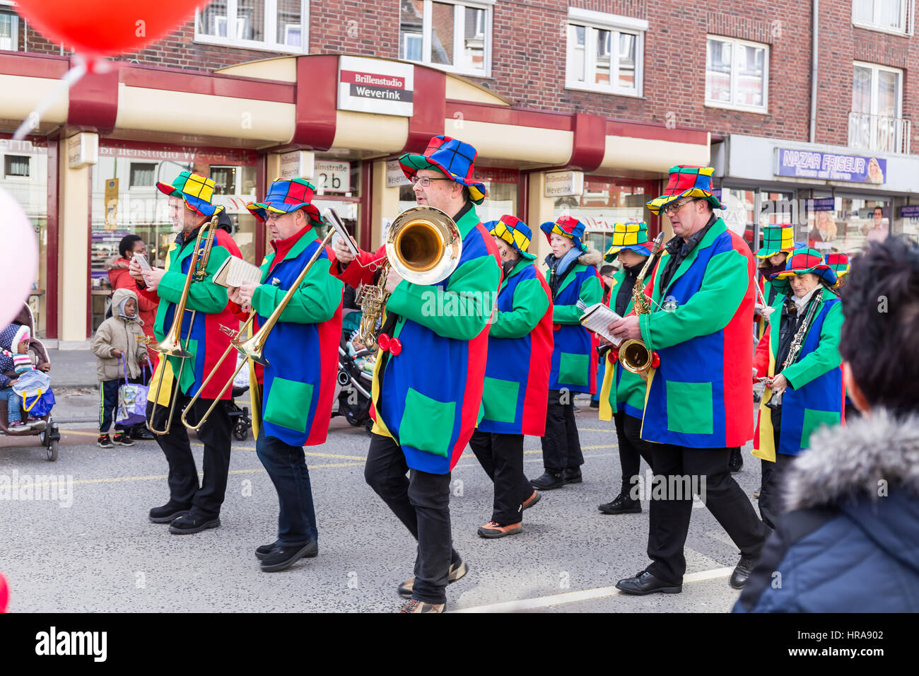 Stolberg, Germany - Rose Monday Parade (Rosenmontagszug) on February ...