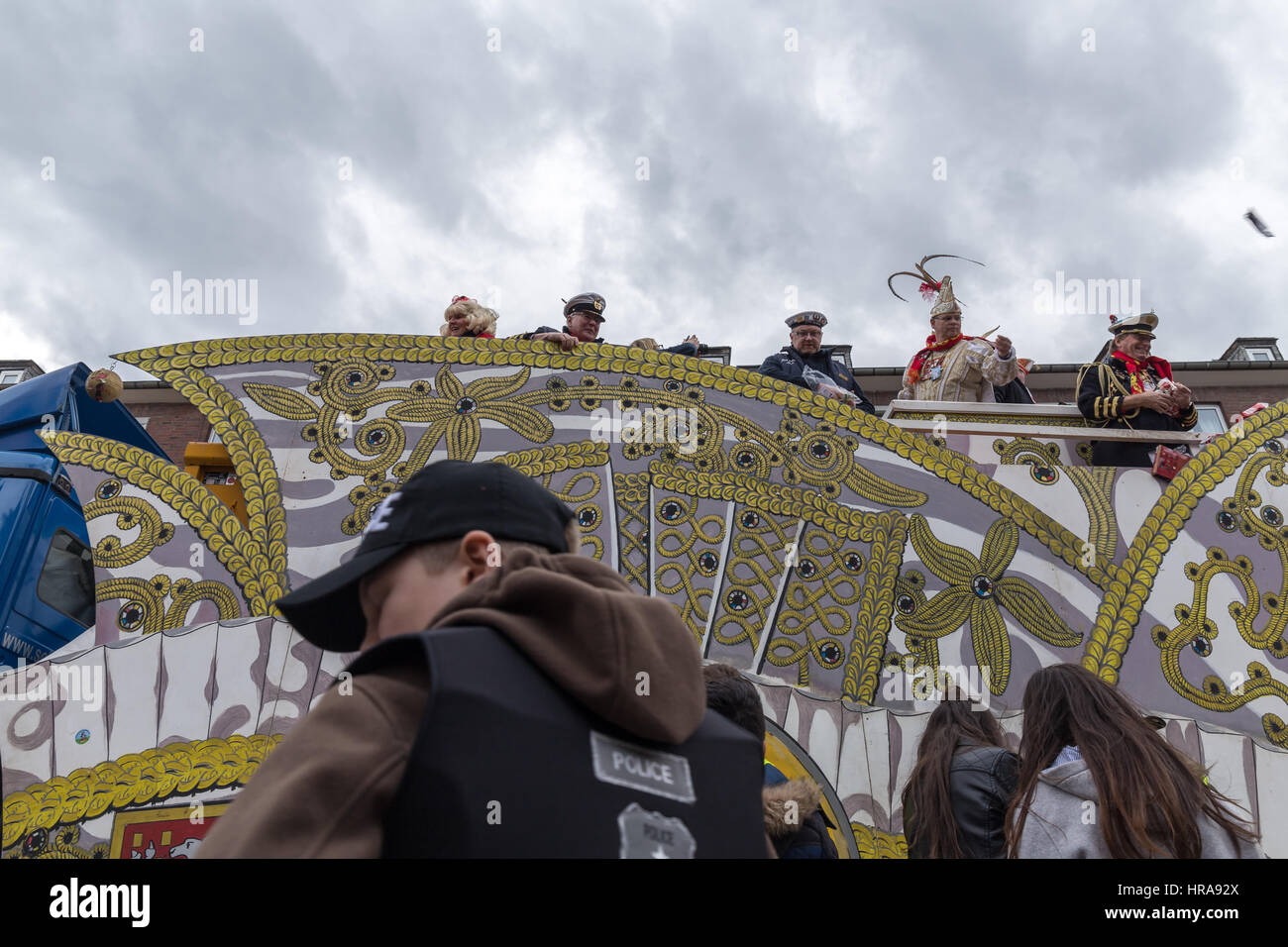 Stolberg, Germany - Rose Monday Parade (Rosenmontagszug) on February ...